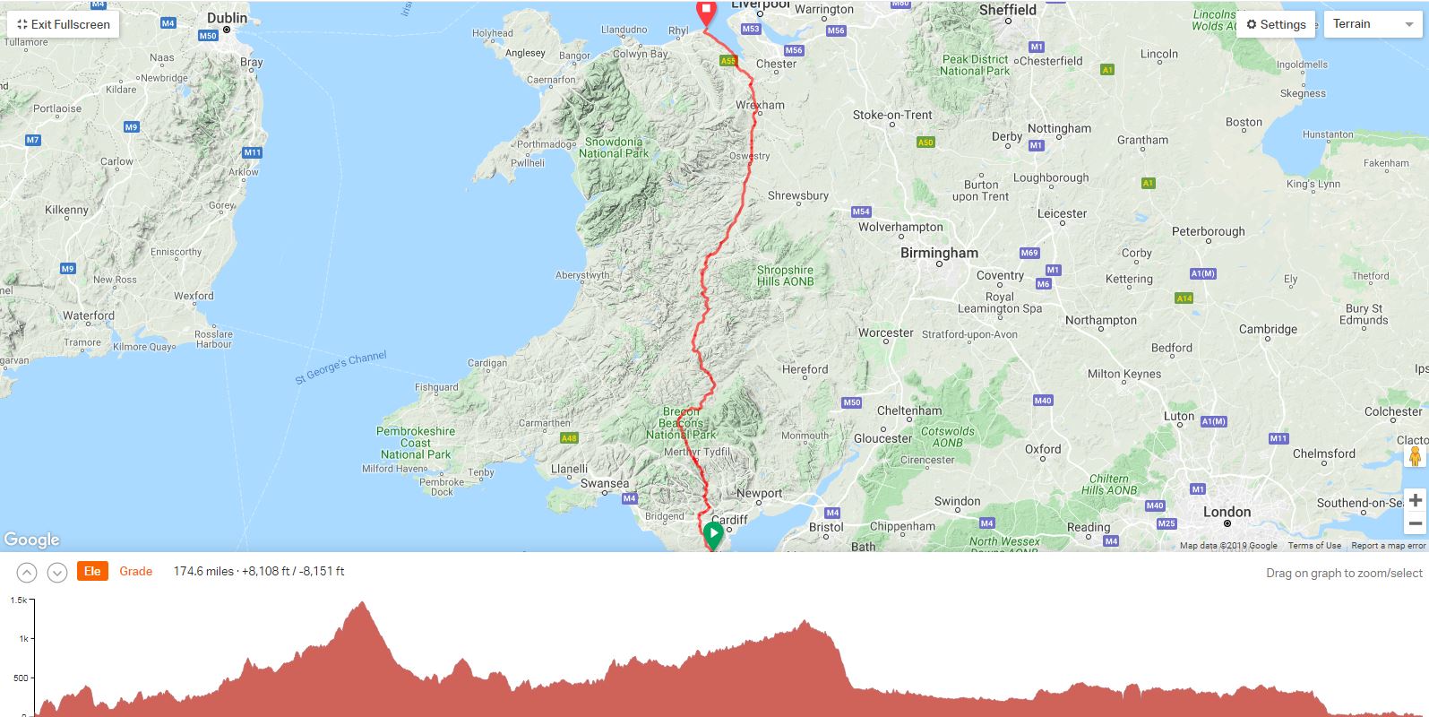 Matt Stephens - Wales S-N - 2019-11-18 - World UltraCycling Association