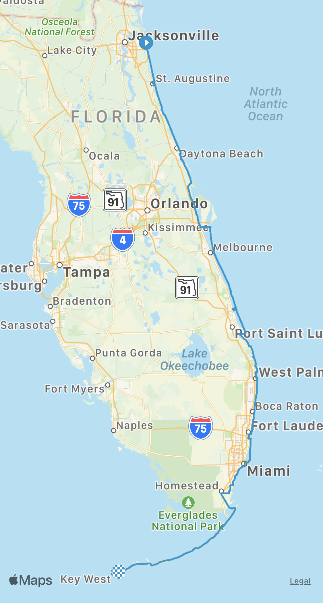 Amanda Coker - Jacksonville to Key West, FL - Feb 26-27, 2021 - World ...