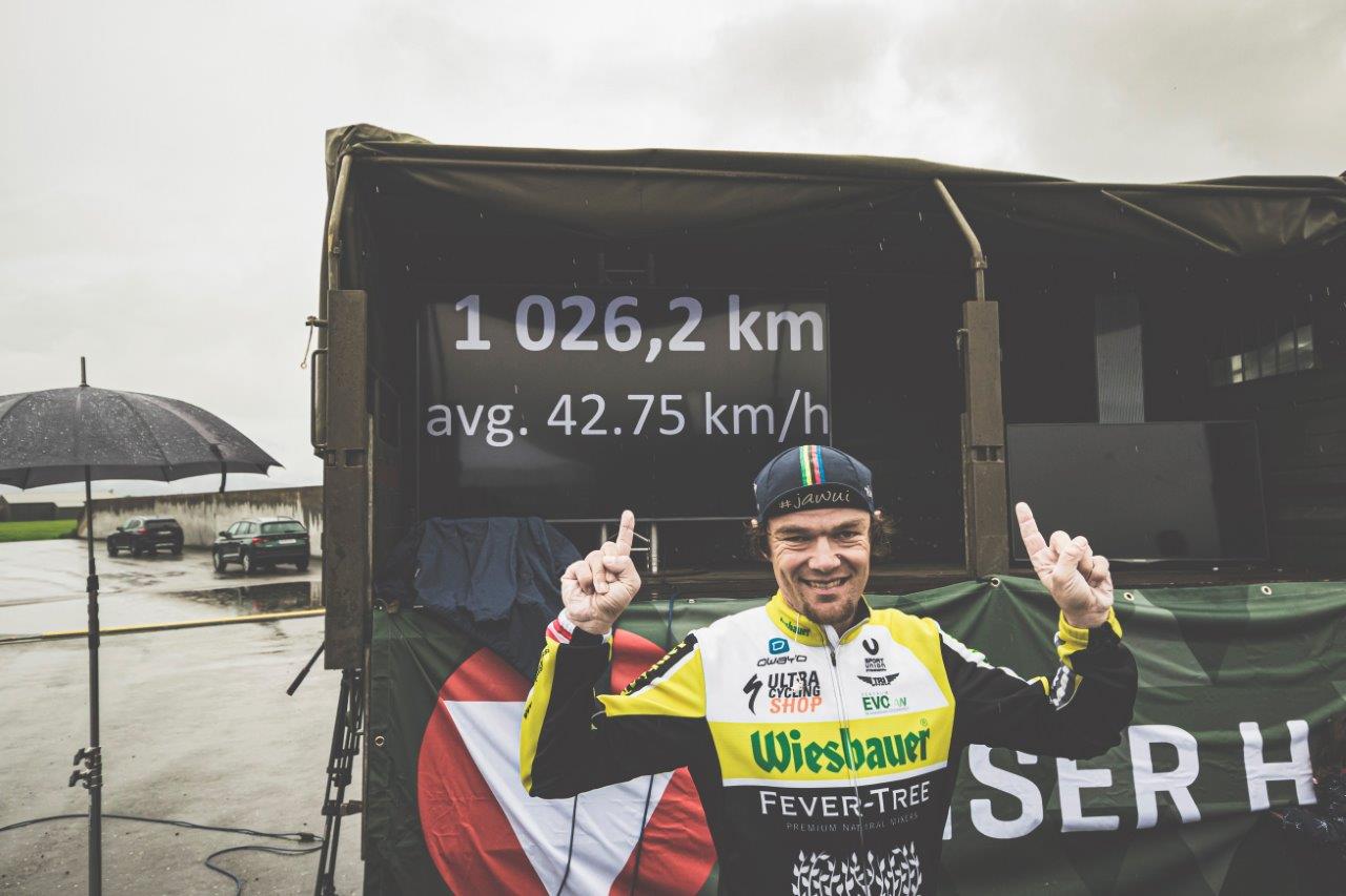 Christoph Strasser - 24 hour Road Record- July 17, 2021 - World ...