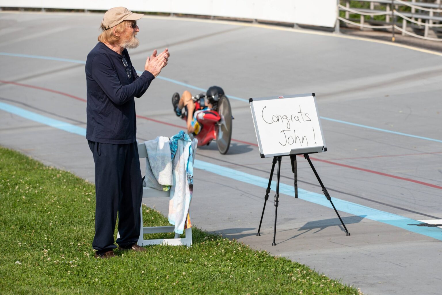 John Burrell - 100 Km Outdoor Velodrome Attempt - Sept 14, 2022 - World ...